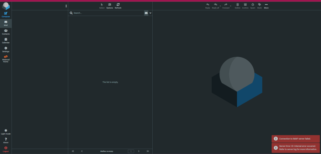 Troubleshooting a “Connection to IMAP Server Failed” Error in cPanel/WHM – UnderShell